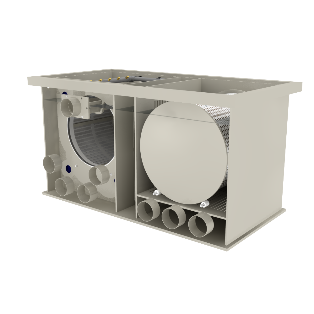 Rotate BioFilter Gravity incl. 2x UV-C 2x SPG XL | Filtreau